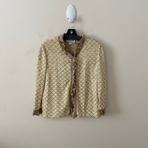St. John Sweaters | St John Collection Green Santana Knit Jacket | Poshmark